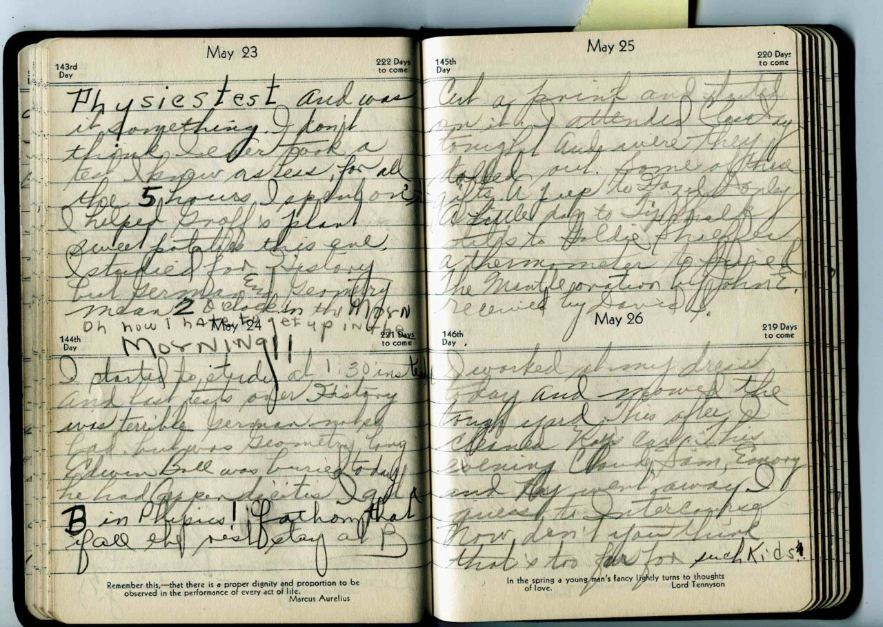 Nostalgia and Aunt Ruthie's Diary - Plain and Fancy Girl